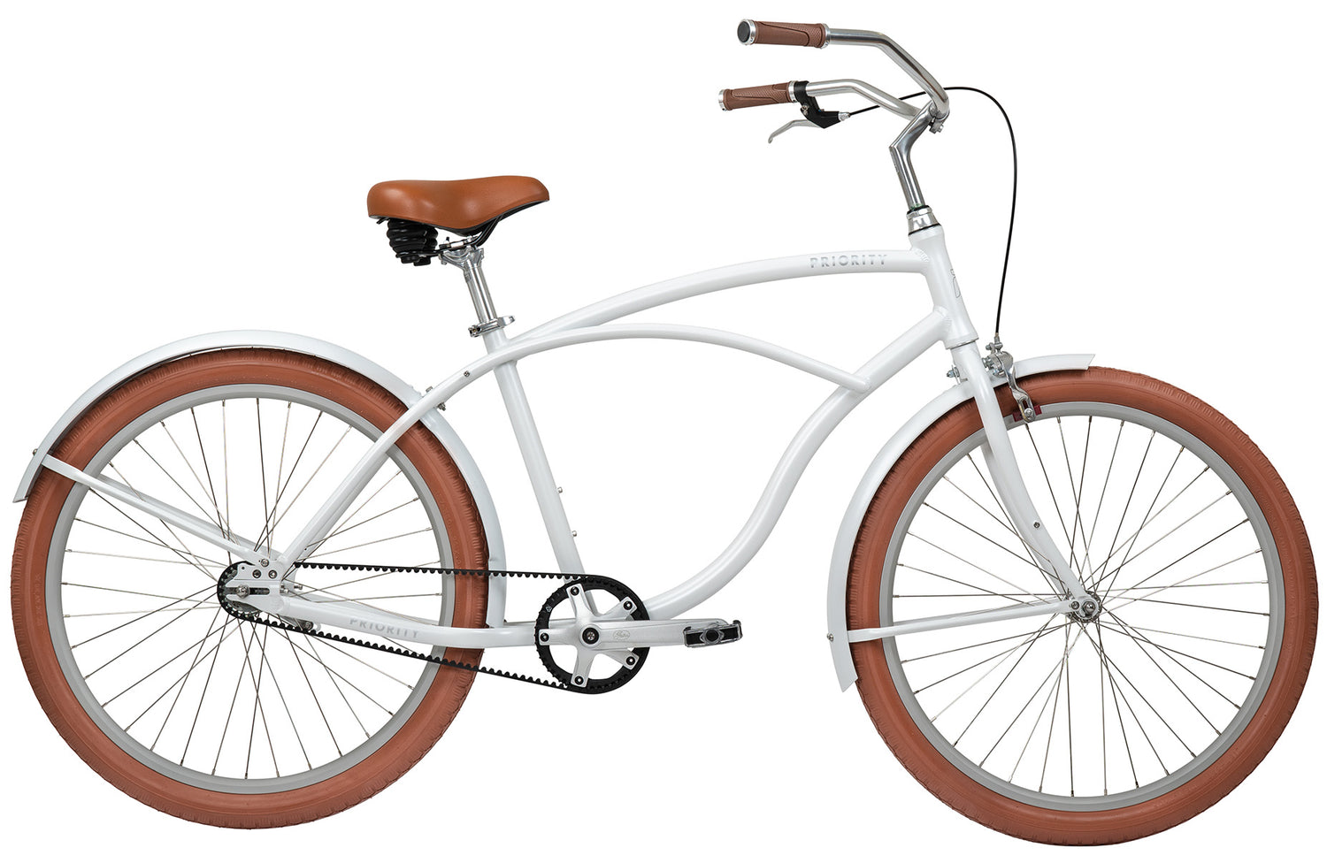 Rust Fighting Beach Cruiser | Priority COAST Beach Bike | Priority Bicycles