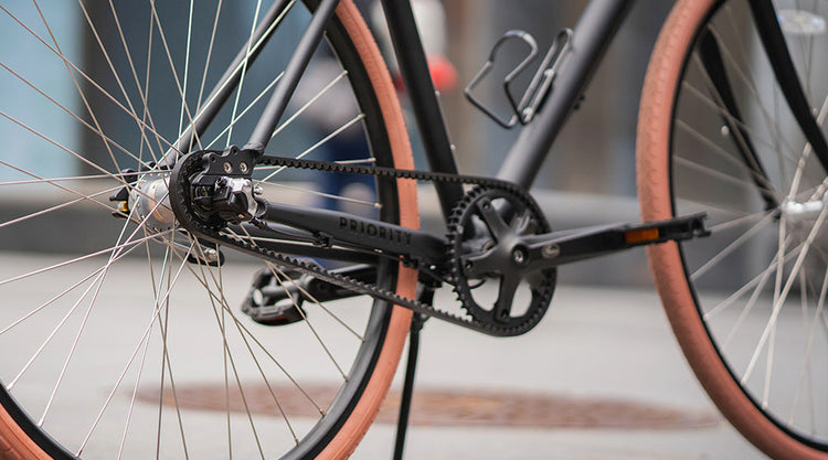 Low Maintenance Belt Drive Bike: Priority Classic Plus | Priority Bicycles