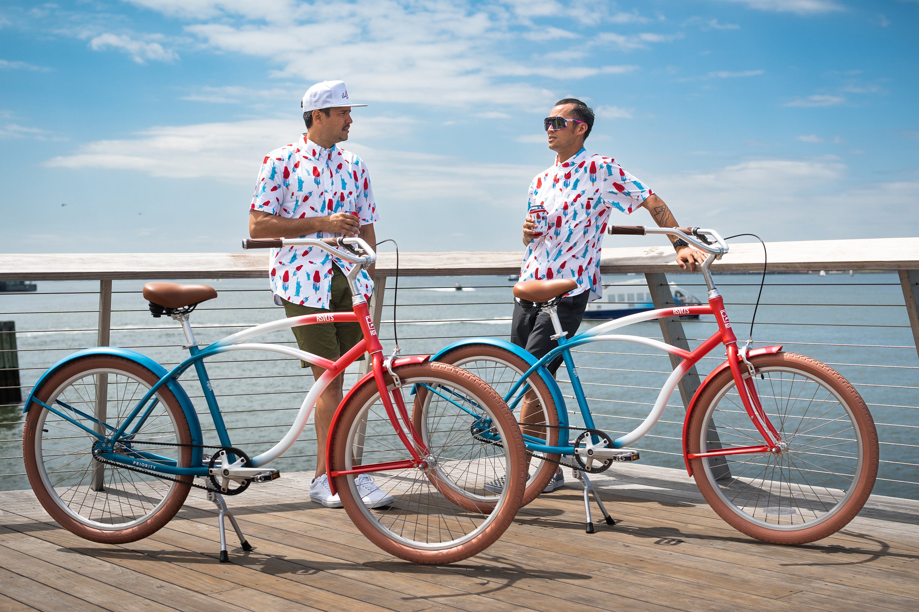 Rust Fighting Beach Cruiser | Priority COAST Beach Bike | Priority Bicycles
