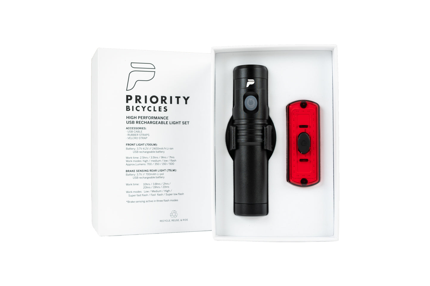 LIGHTS & REFLECTORS – Priority Bicycles